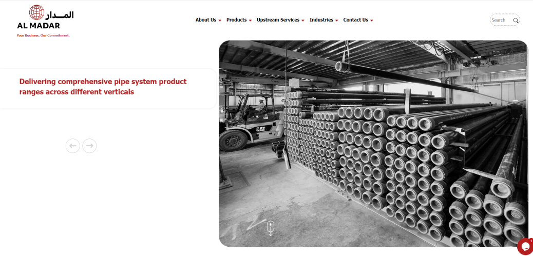 Al Madar Website Development Case Study by TIS